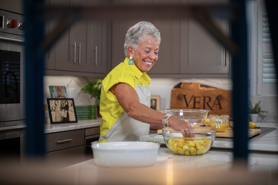 Vera Stewart is a Southern cooking show host, entrepreneur, caterer ...